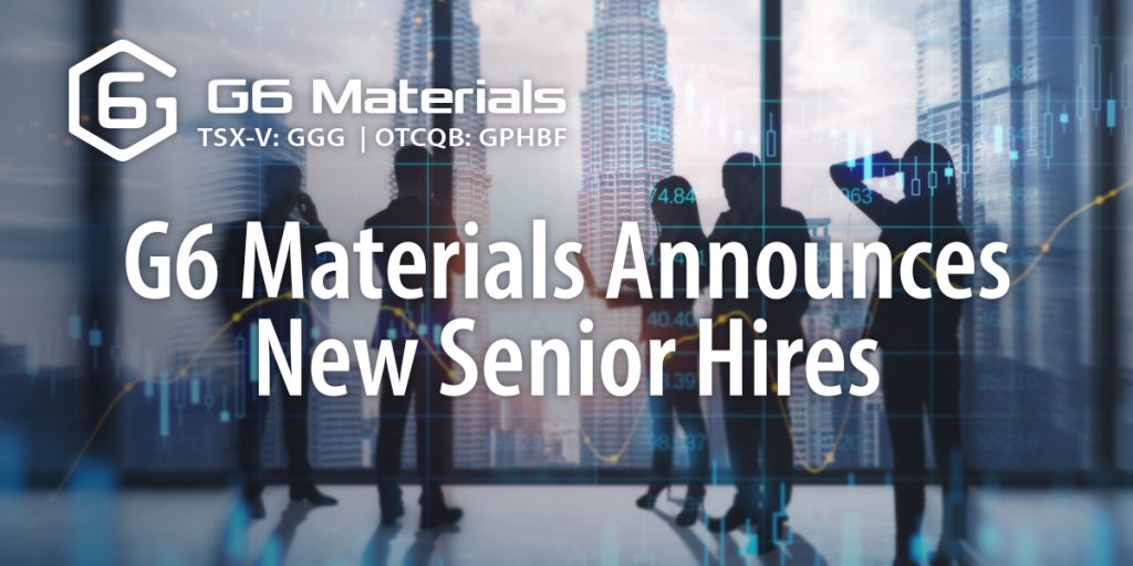 G6 Materials Announces New Senior Hires to Support Company Growth - G6 ...