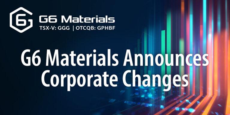 G6 Materials Announces New CFO & COO and Changes to the Board of ...